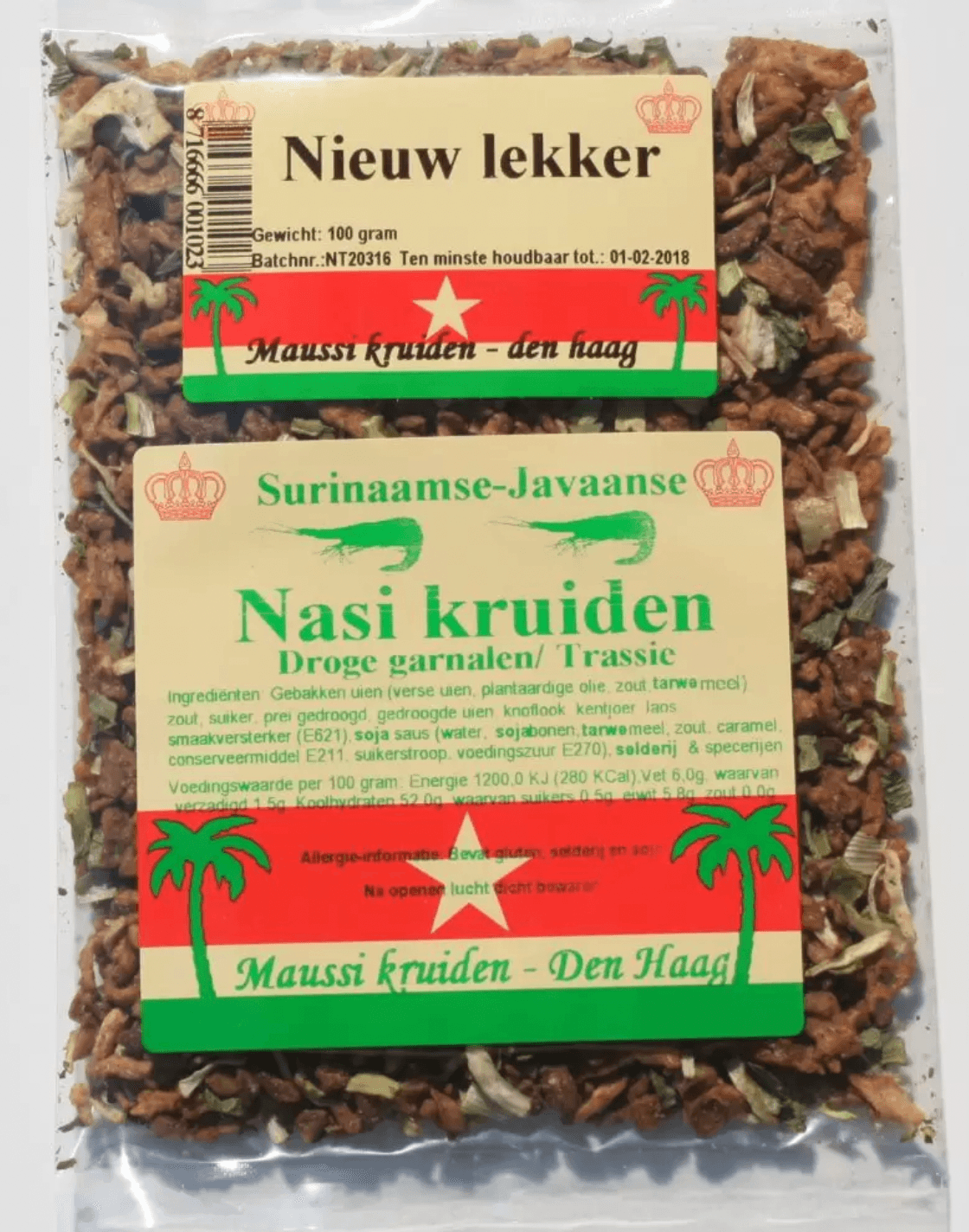 Maussi Kruiden Nasi Trassie 200gr | Fix My Hair | Voor 16.00u morgen in ...