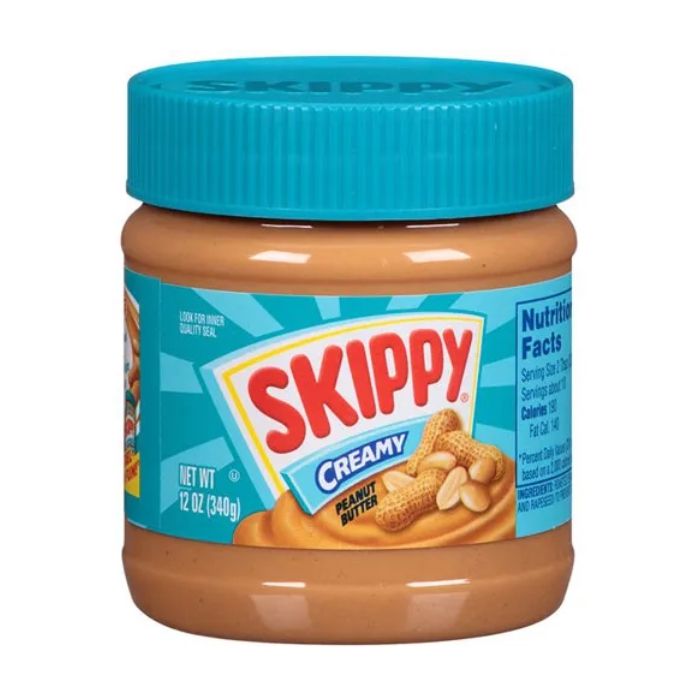 Skippy Creamy Peanut Butter (12oz/340gr) | Fix My Hair | Voor 16.00u ...