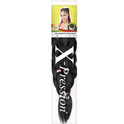 X-Pression Lagos Braid Pre-Stretched 42"- 46" | Fix My Hair | Voor 16.00u morgen in huis!