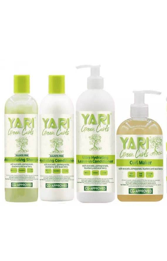 Yari Green CombiDeal 51: Shampoo, Conditioner ,Leave in en Curl Maker ...