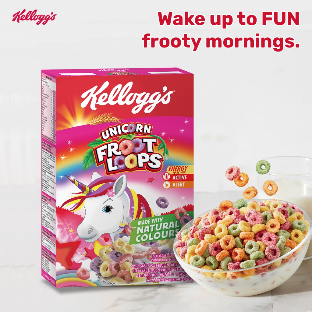 Kellogg's Froot Loops Unicorn 375g | Fix My Hair | Voor 16.00u morgen ...