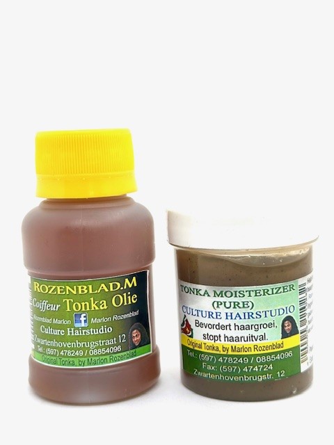 Tonka Moisturizer 60 ml and Tonka Oil 60 ml Combi Marlon Rose Leaf ...