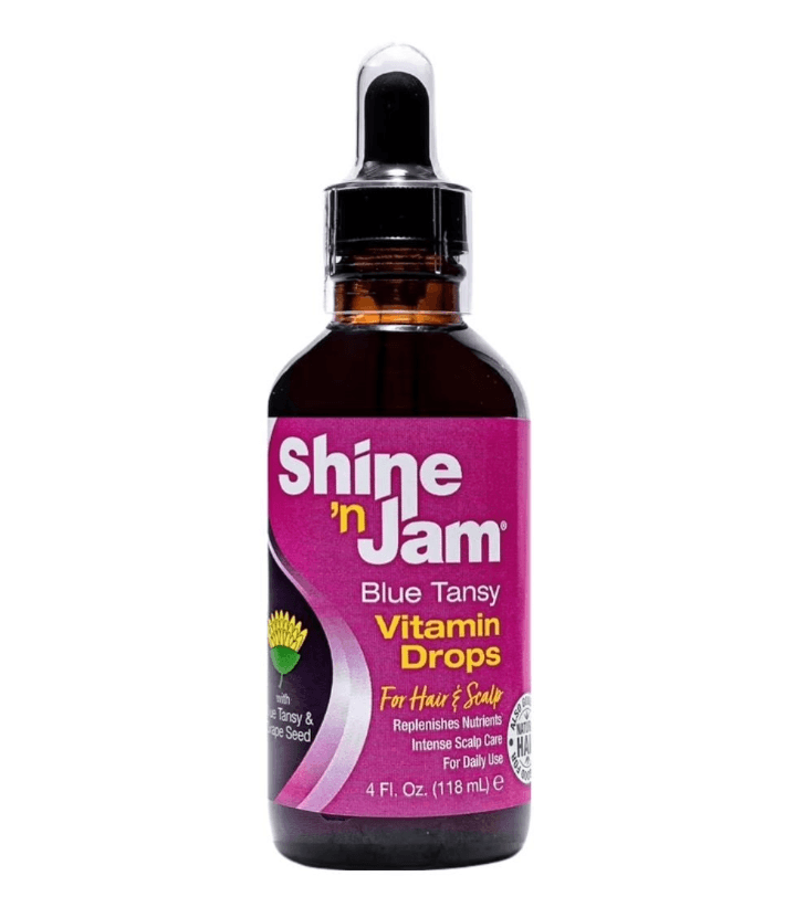 Shine 'n Jam Blue Tansy Vitamin Drops 4oz | Fix My Hair | Voor 16.00u ...